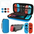 14-in-1 Starter Kit Fit for Nintendo Switch, Portable Carrying Travel ...
