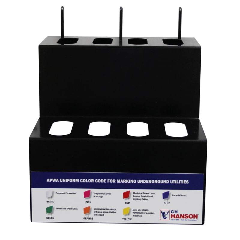 CH Hanson 9064797 2 Tier Stake Flag Holder Display Rack - Walmart.com