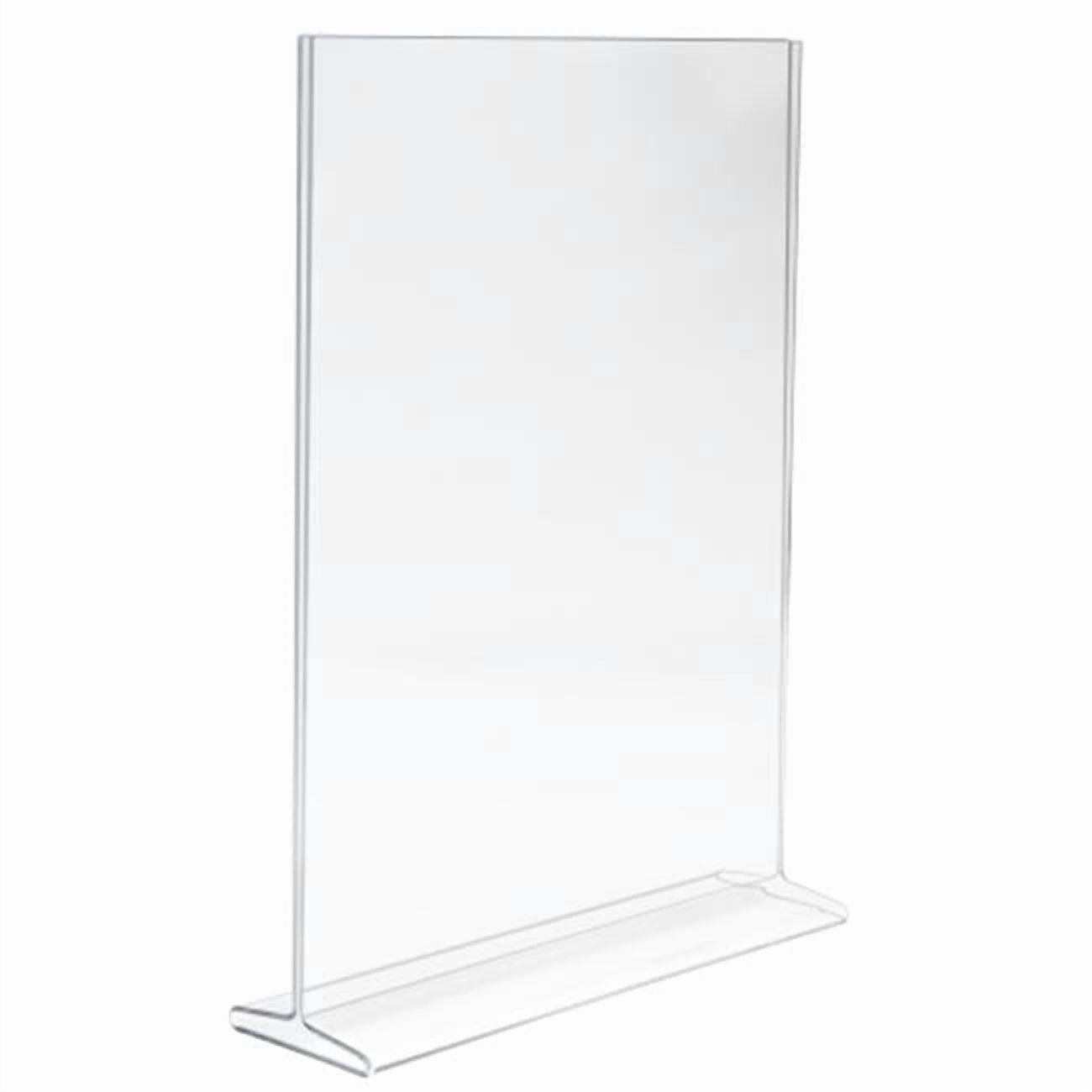 14 in. H x 11 in. W Acrylic Top Load Counter Top Sign Holder (Pack of ...
