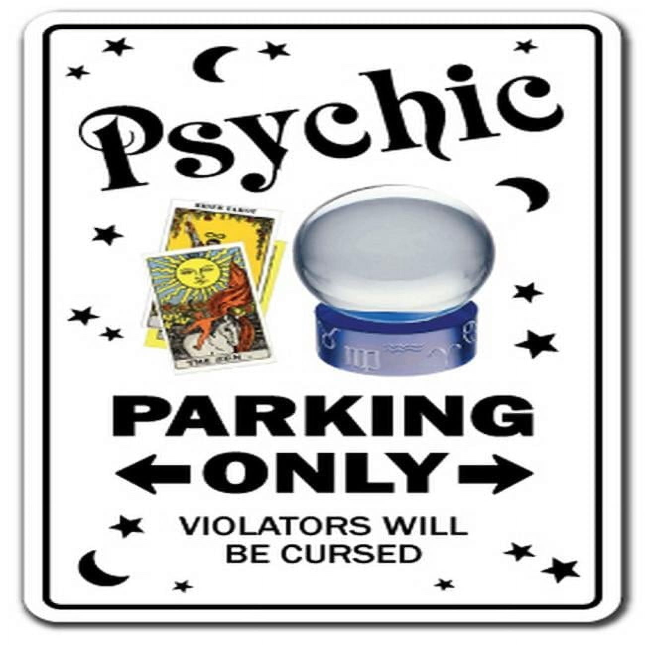 14 in. Psychic Sign - Parking Palm Reading Gypsy Tarot Reader Palmist ...