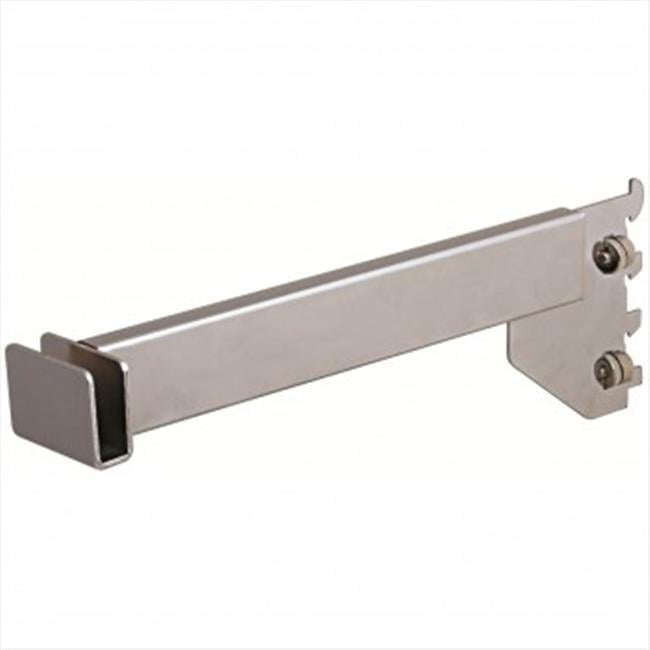 14 in. Rectangular Hangrail Bracket, Chrome - Walmart.com