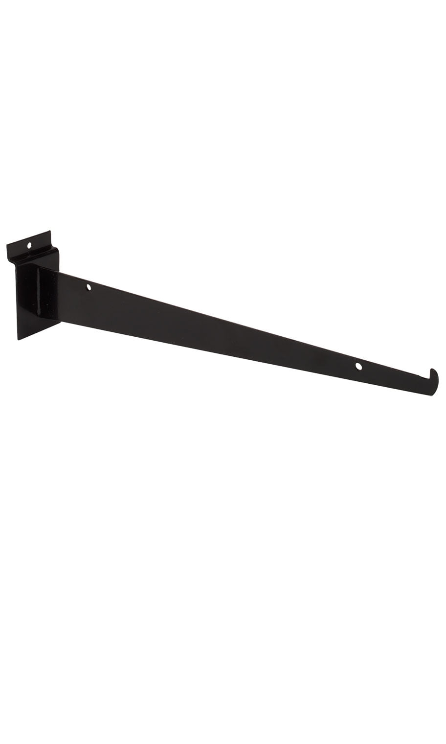 14 inch Black Shelf Bracket for Slatwall - Pack of 5 - Walmart.com