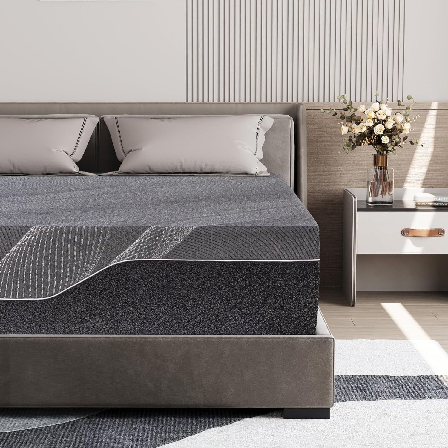 14 inch Full Mattress Memory Foam Mattress in a Box, CertiPUR-US ...