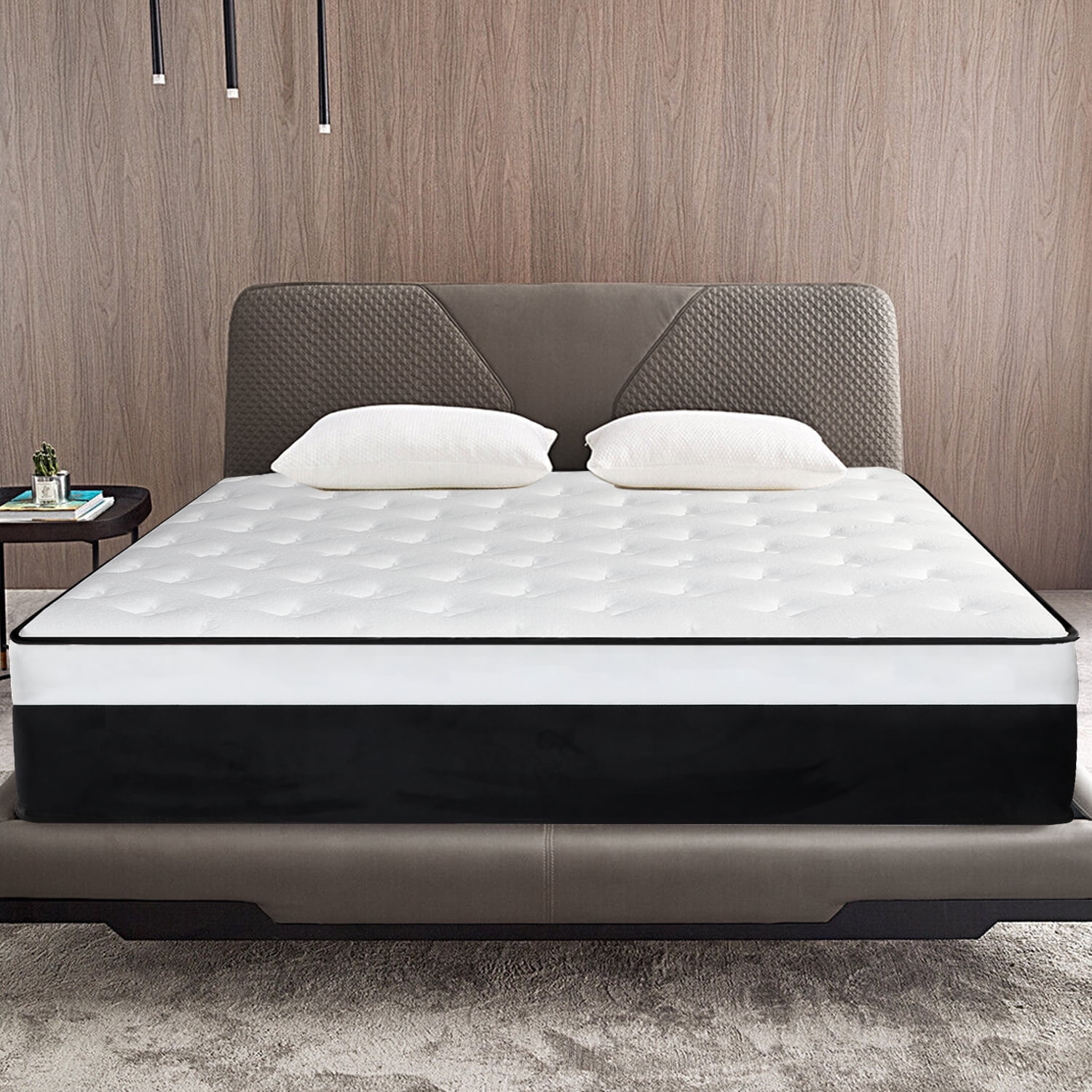 14 inch Hybrid Mattress in a Box, Gel Memory Foam and Pocket Spring ...