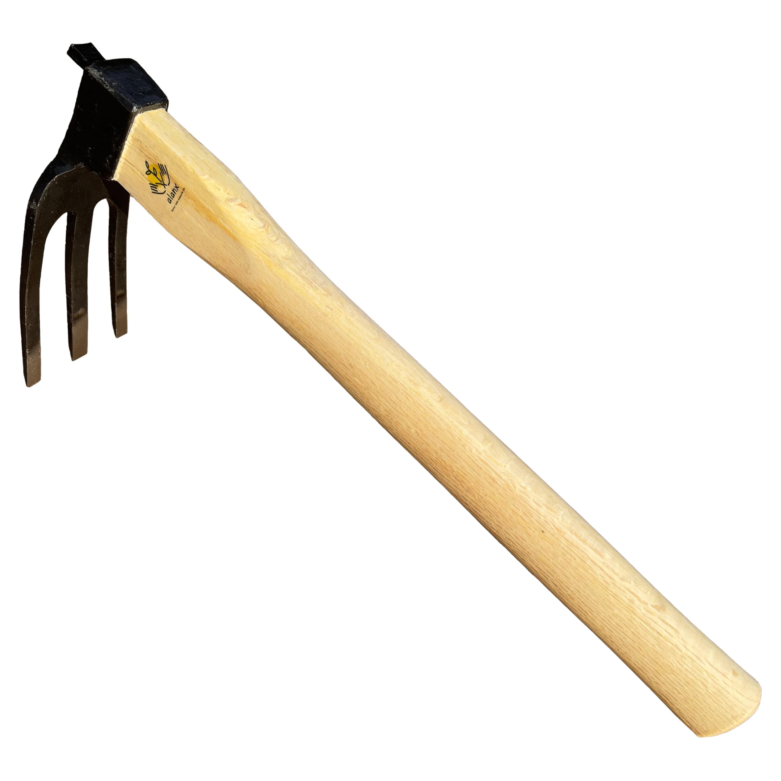 14 inch Japanese Hand Tiller/Rake for Garden, 3-tines Cultivator ...