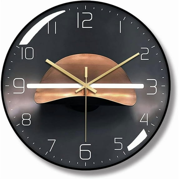 14-inch Nordic Wall Clock Simple Tempered Glass Clocks Wholesale ...
