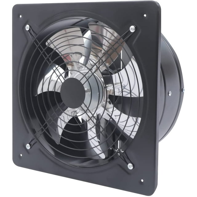 14 inch Portable Exhaust Fan,125W Wall Mounted Vent Fans, Ventilating ...