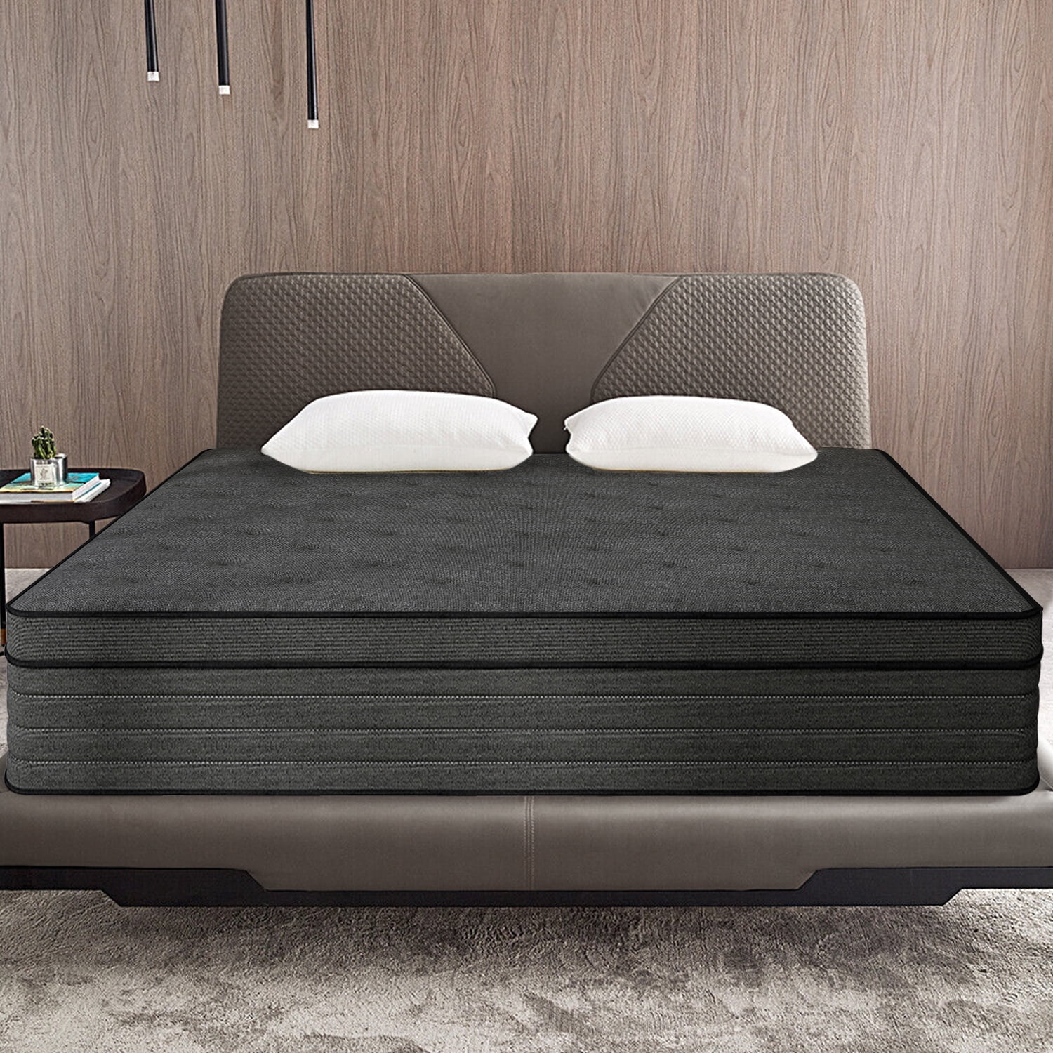 14 inch Queen Mattress,Hybrid Mattresses Medium Firm in a Box - Walmart.com