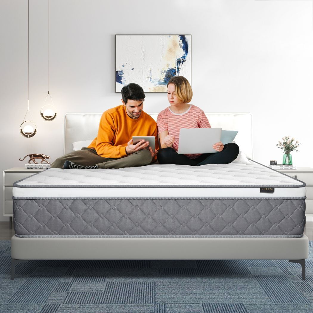 14 inch Twin Mattress CertiPUR-US Certified Memory Foam Pocket Spring ...