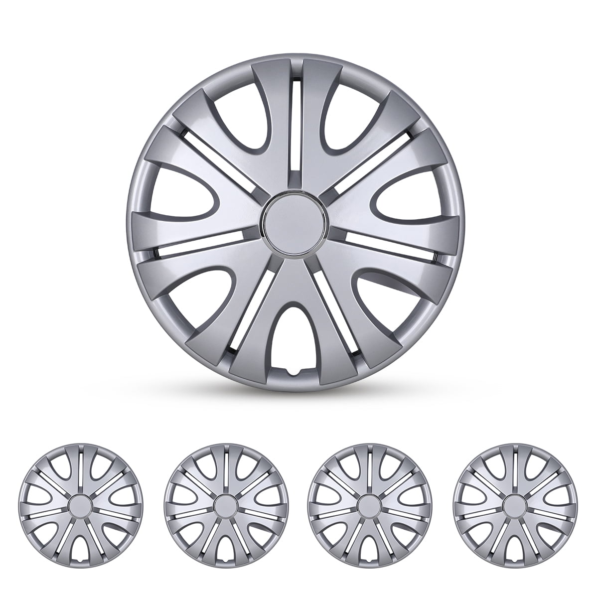 14 inch Universal Lacquer Hubcaps,Wheel Rims Cover,Snap on Car Truck ...