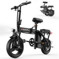 PostJoy Z6 14-inch folding electric bicycle, adult electric bicycle ...