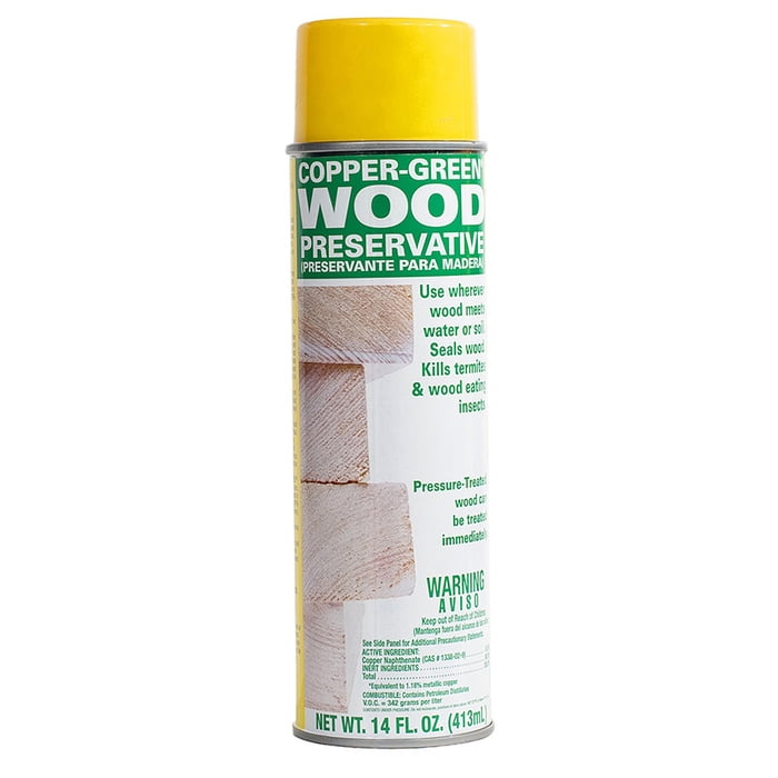 14 oz Green Products 30008 Copper-Green Green Wood Preservative Aerosol ...