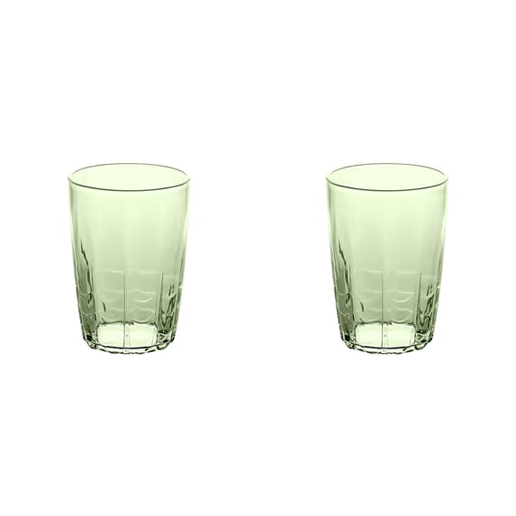 14 oz Reusable Plastic Cups - 2 Pack Unbreakable Stackable Tumblers ...