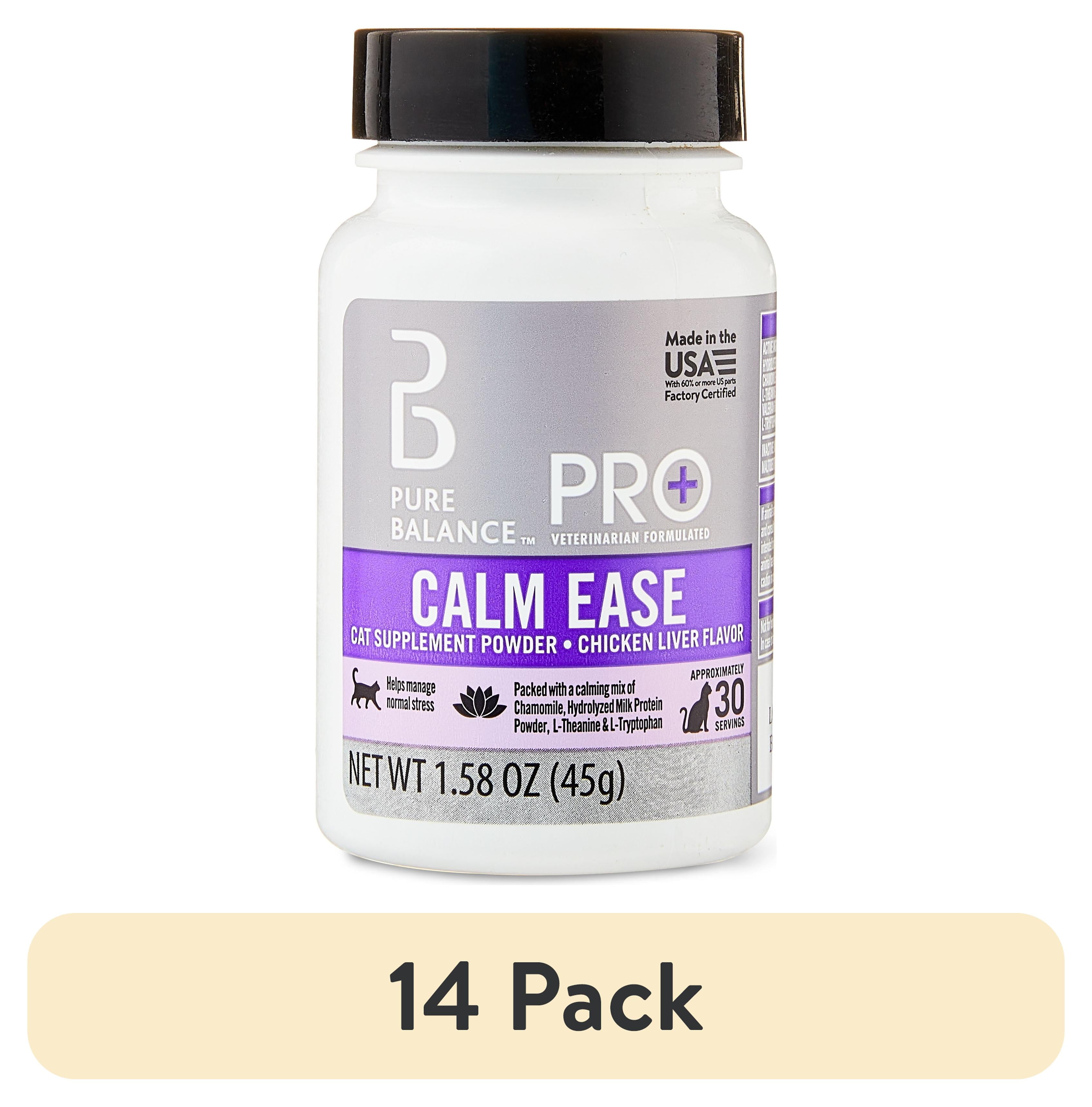 (14 pack) Pure Balance Pro+ Veterinarian Formulated Calm Ease for Cats ...