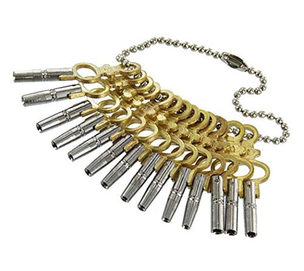 14 pcs POCKET WATCH Keys Set for Mainspring Winding Tools (5022 ...