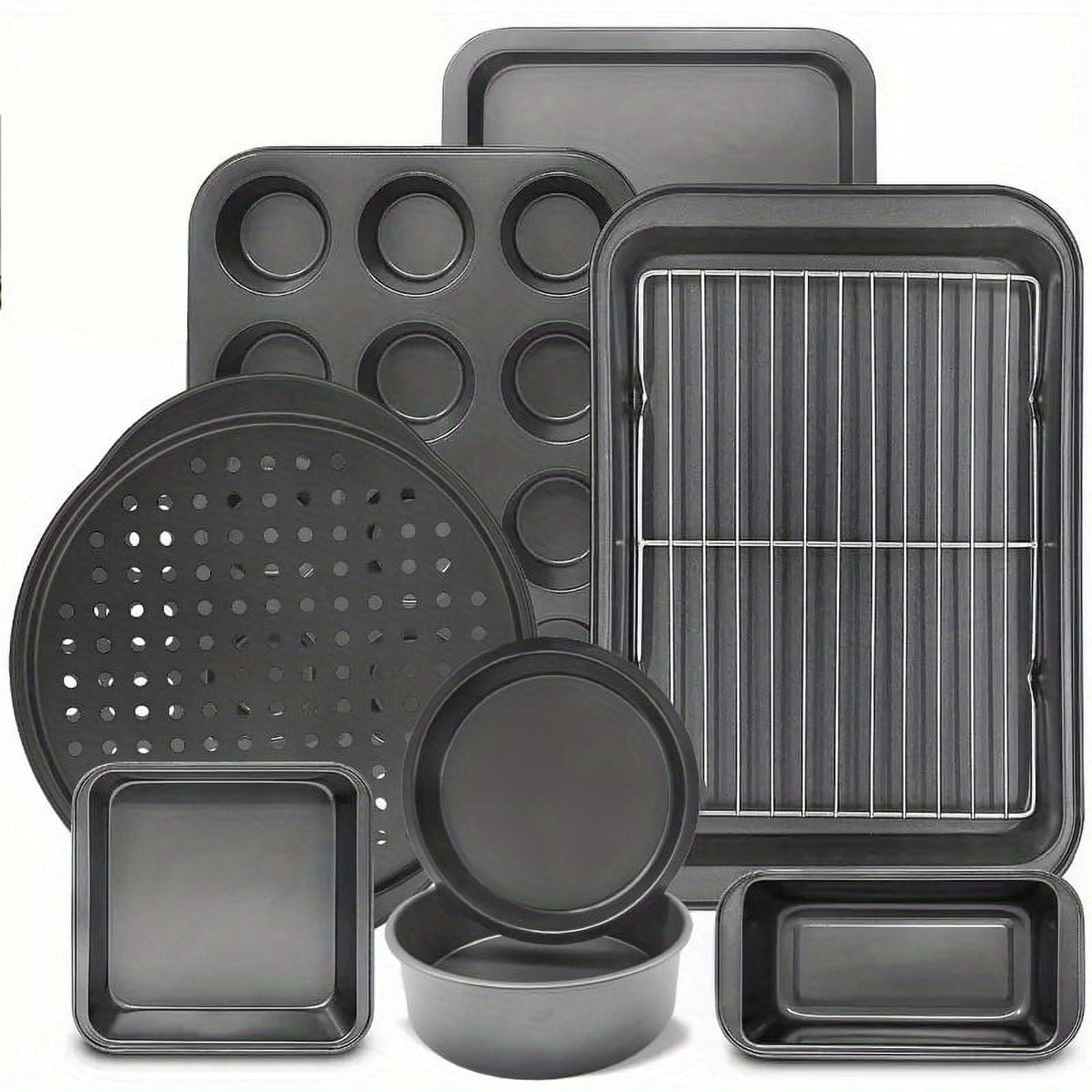 Customer reviews for Bakeware Sets, Baking Pans Set, Nonstick Oven Pan ...