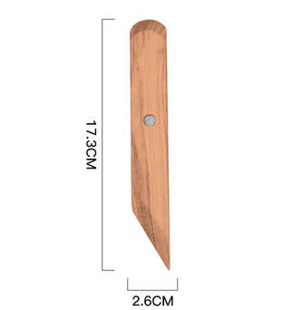14-piece Set of Pottery Tools Wooden Scraper DIY Pull Blank Repair ...
