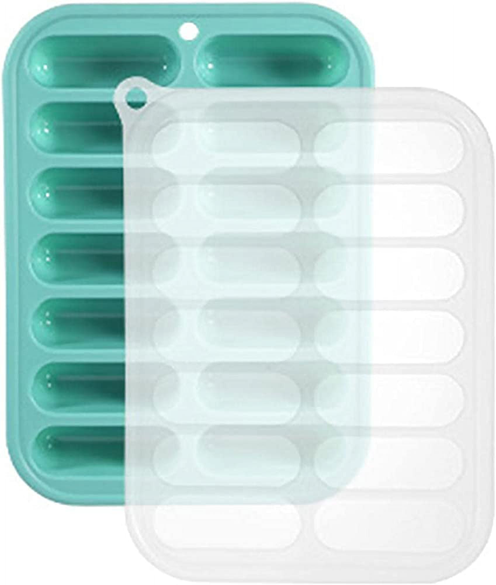 14 rectangular silicone molds for granola bars, ice cube molds for ...