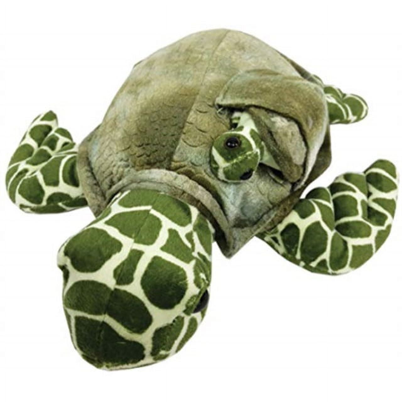 14" turtle stuffed animals | plush turtle soft kids toy| momma & baby ...