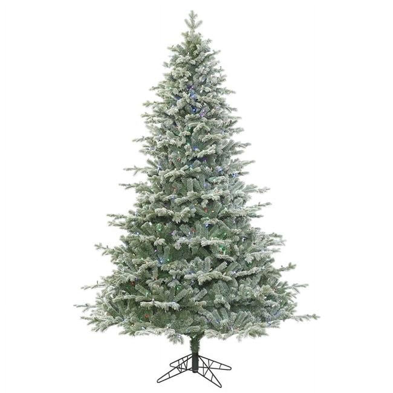 Vickerman K169697LED 14 ft. x 122 in. Frosted Denton Spruce Artificial ...