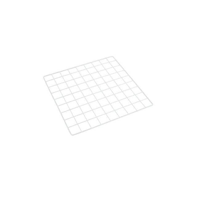 SSWBasics 14 x 14 Inch Mini White Wire Grid Panel - Metal Grid Wall ...