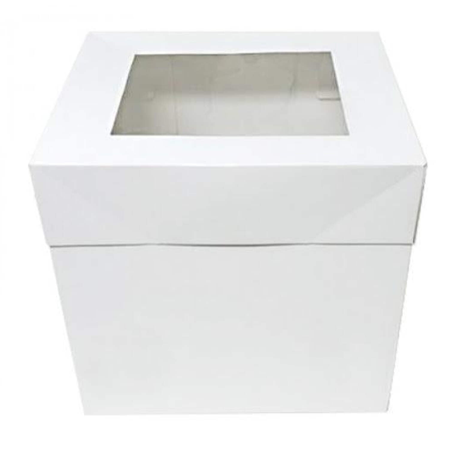 14" x 14" x 12" White Cake Box, Adjustable - Walmart.com