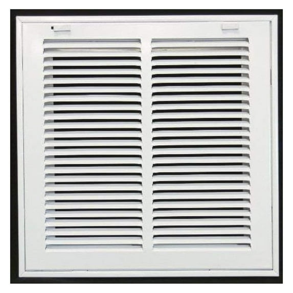 14 x 16 Duct Opening Steel Return Air Filter Grille, for 1-inch Filter ...