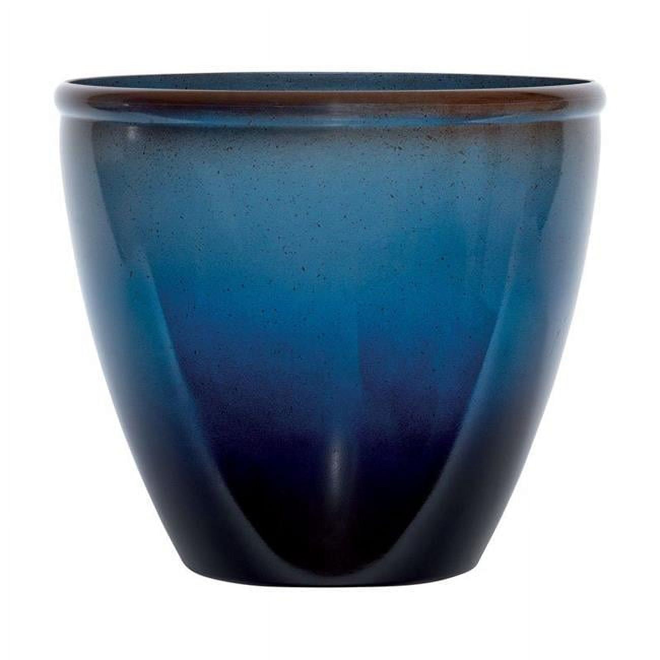 Large Suncast Seneca 16-Inch Ombre Decorative Resin Planter Pot for ...