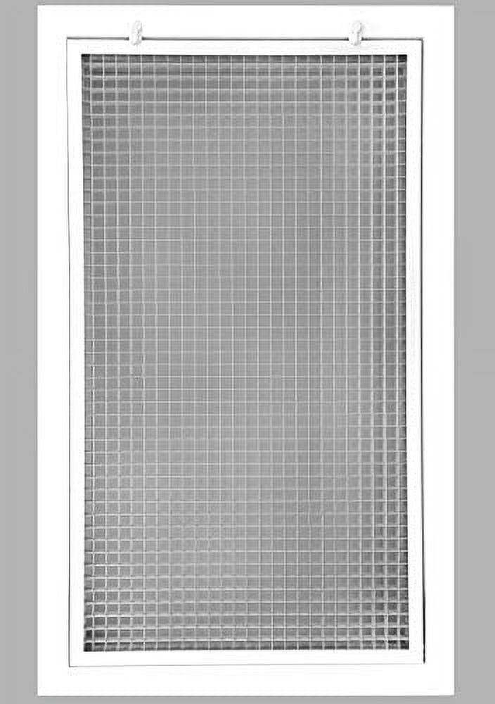 Free Shipping! 14" x 25" Cube Core Eggcrate Return Air Filter Grille ...