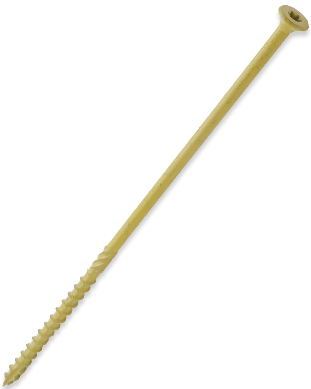 #14 x 8 Inch Structural Wood Screws, 1000Hr Salt Spray Rust Resistant ...