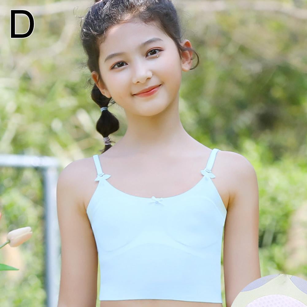 140-170cm Girl Bra Suspenders Underwear Development Period Girl Cotton Und Y0V5 - Walmart.com
