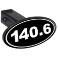 140 6 Iron Man Euro Oval White On Black 1 25 Oval Tow Trailer Hitch
