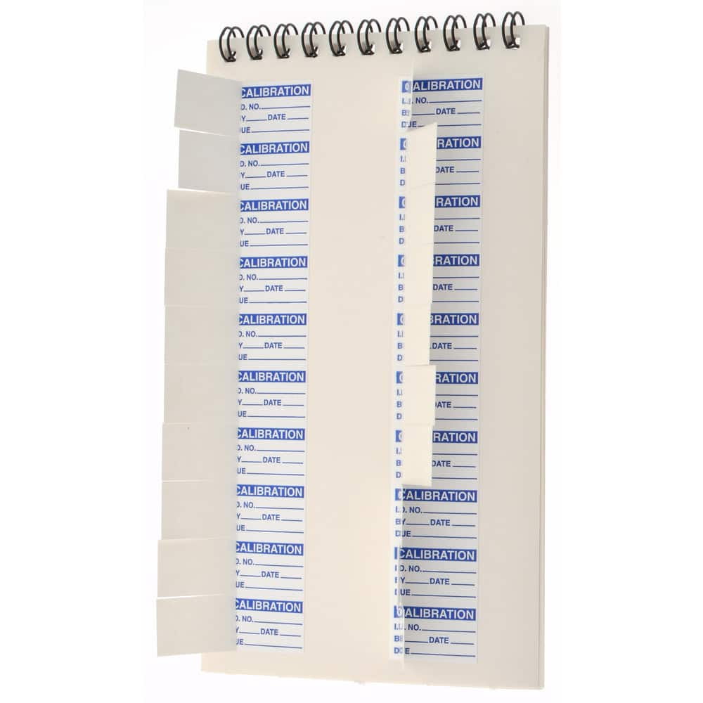140 Count SPI Miniature Clear-Cover Calibration Labels: 1" x 5/8", Blue ...