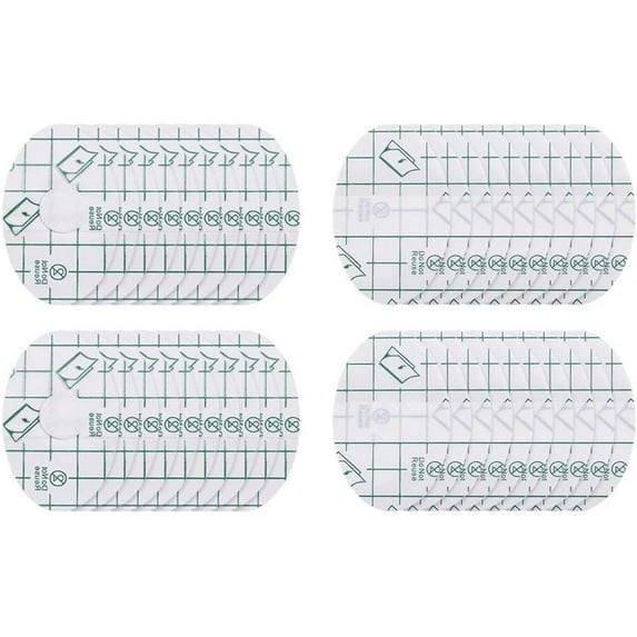 140 Pcs 2 Styles Waterproof Ear Stickers Covers for Shower Adhesive ...