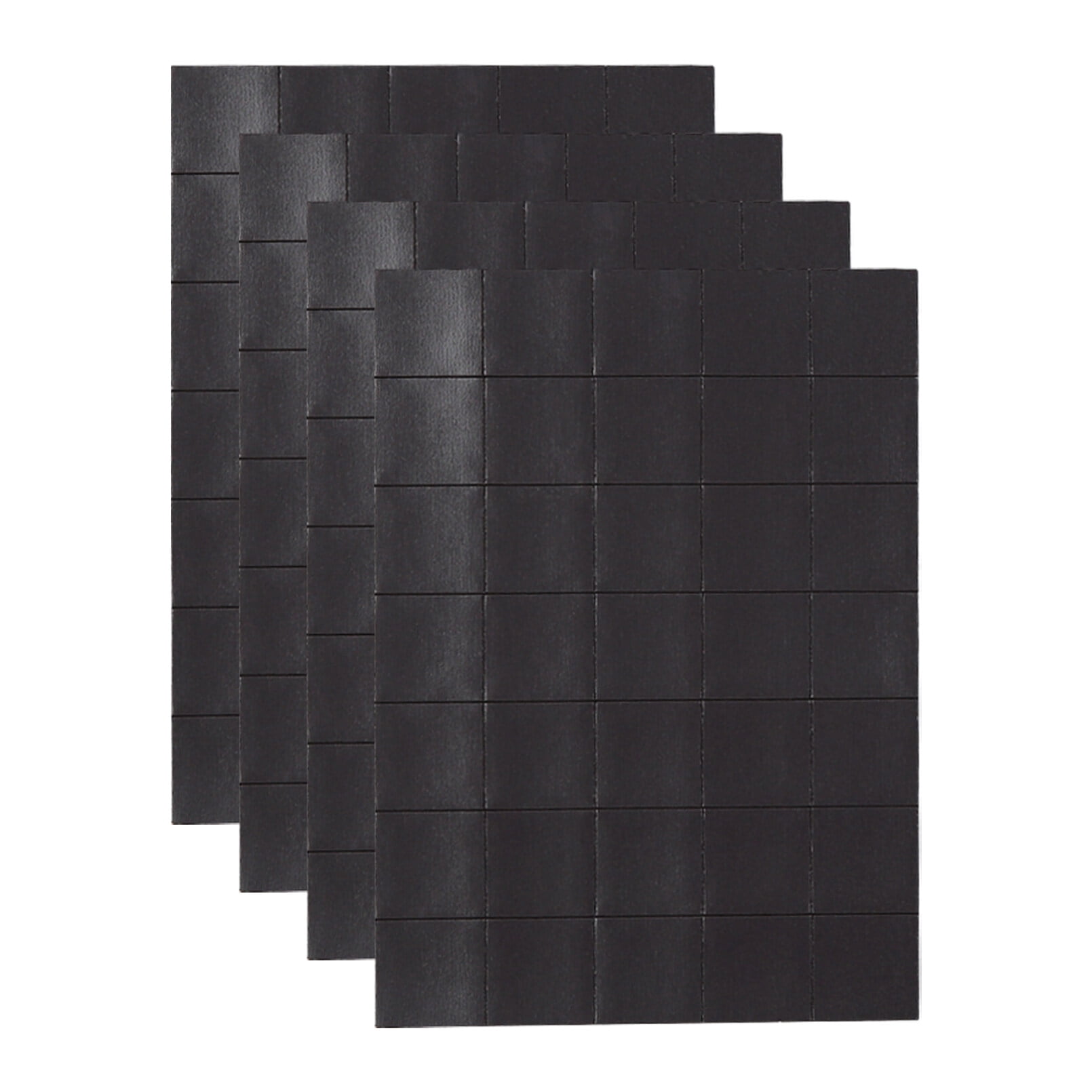 140 Pieces Self-Adhesive Magnetic Squares (Each 15x15x0.5mm) on 4 Tape ...