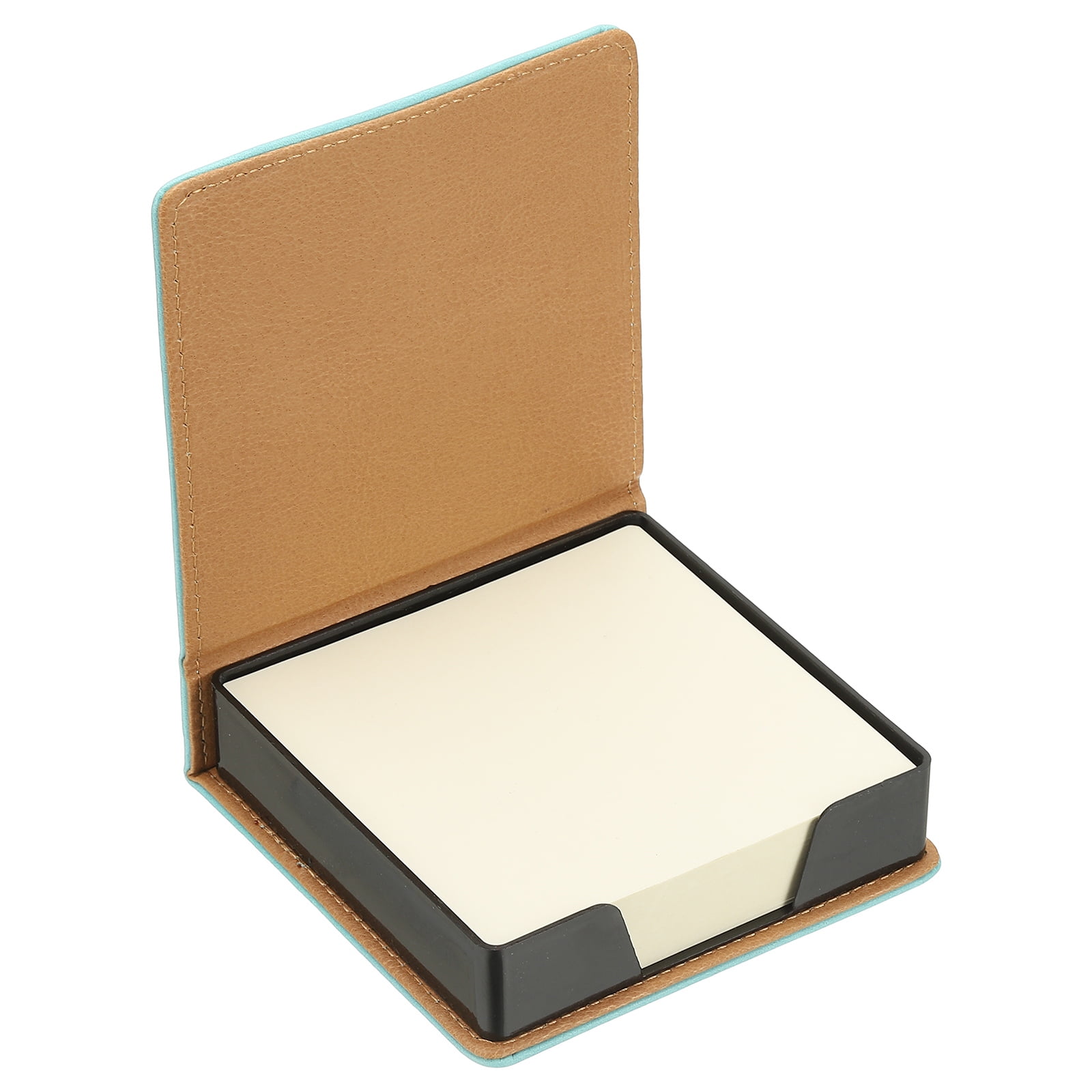 140 Sheets Leather Sticky Notes Holder, 10in Post Notes Holder Storage ...
