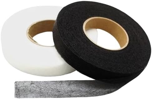 140 Yards 1/2 Inch No Sew Iron Hem Tape - 2 Rolls Hemming Tape Fusible ...
