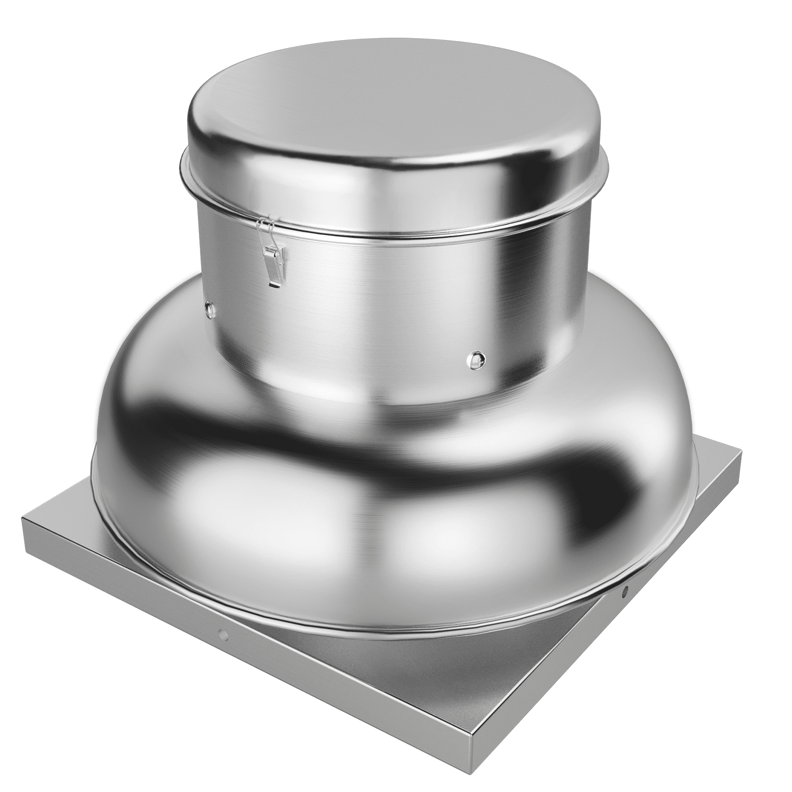1400 CFM Upblast Roof Exhaust Fan - High-Speed Direct Drive, Upgraded ...
