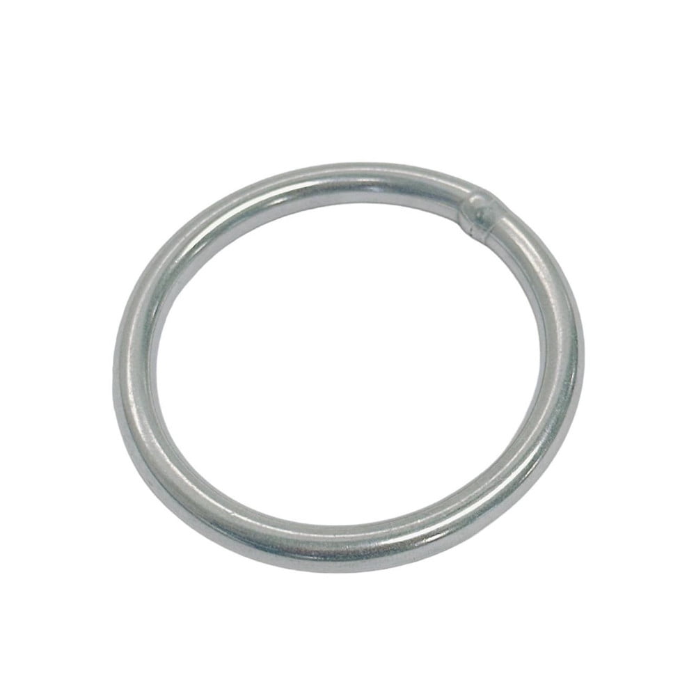 1400 Lb WLL Marine Stainless Steel Round Ring Link Connect 1/4" x 2 ...