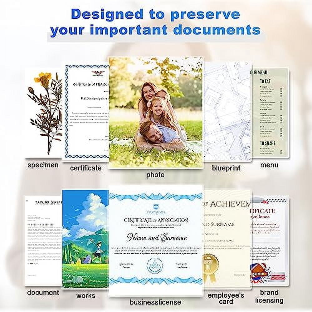 1400 Pack Laminating Sheets, 5Mil 9" x 11.5" Laminating Pouches，5Mil ...