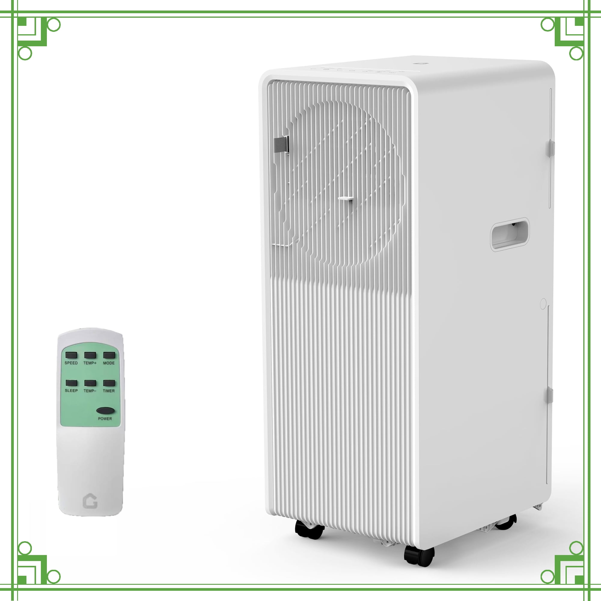 14000 BTU Portable Air Conditioner, 3-in-1 AC Unit with Remote Control ...