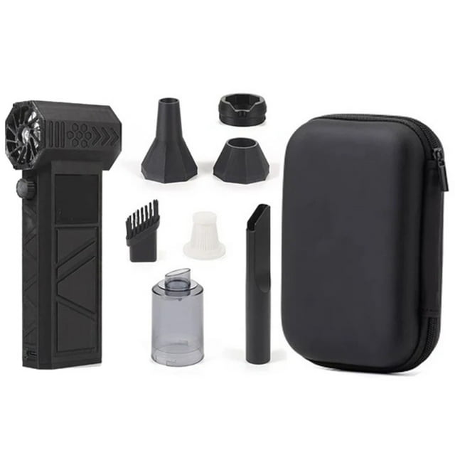 140000 RPM Cordless Mini Turbo Electric Air Blower Duster for Home and ...