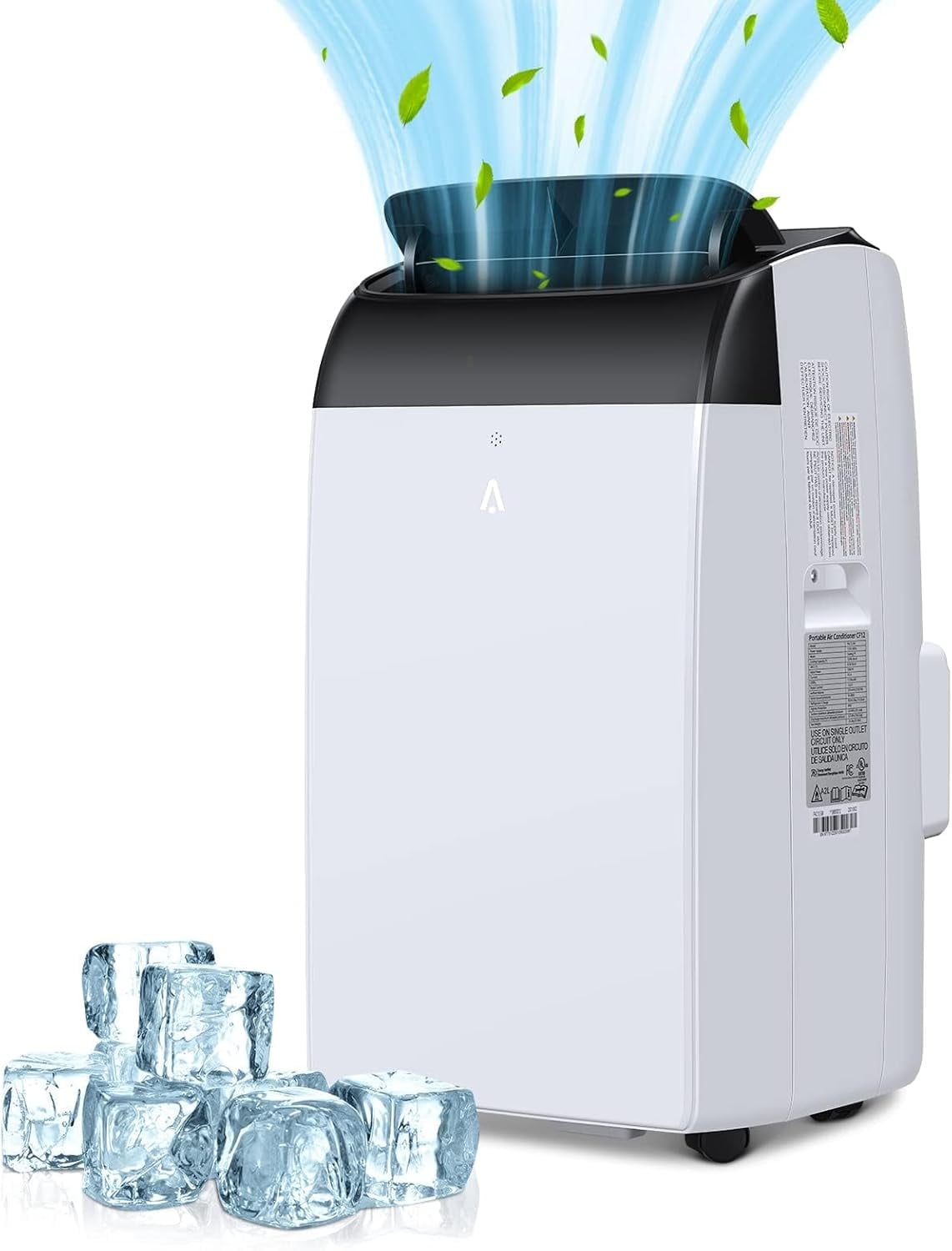 14000BTU Portable Air Conditioner - Remote Control, Quiet Operation, 3 ...