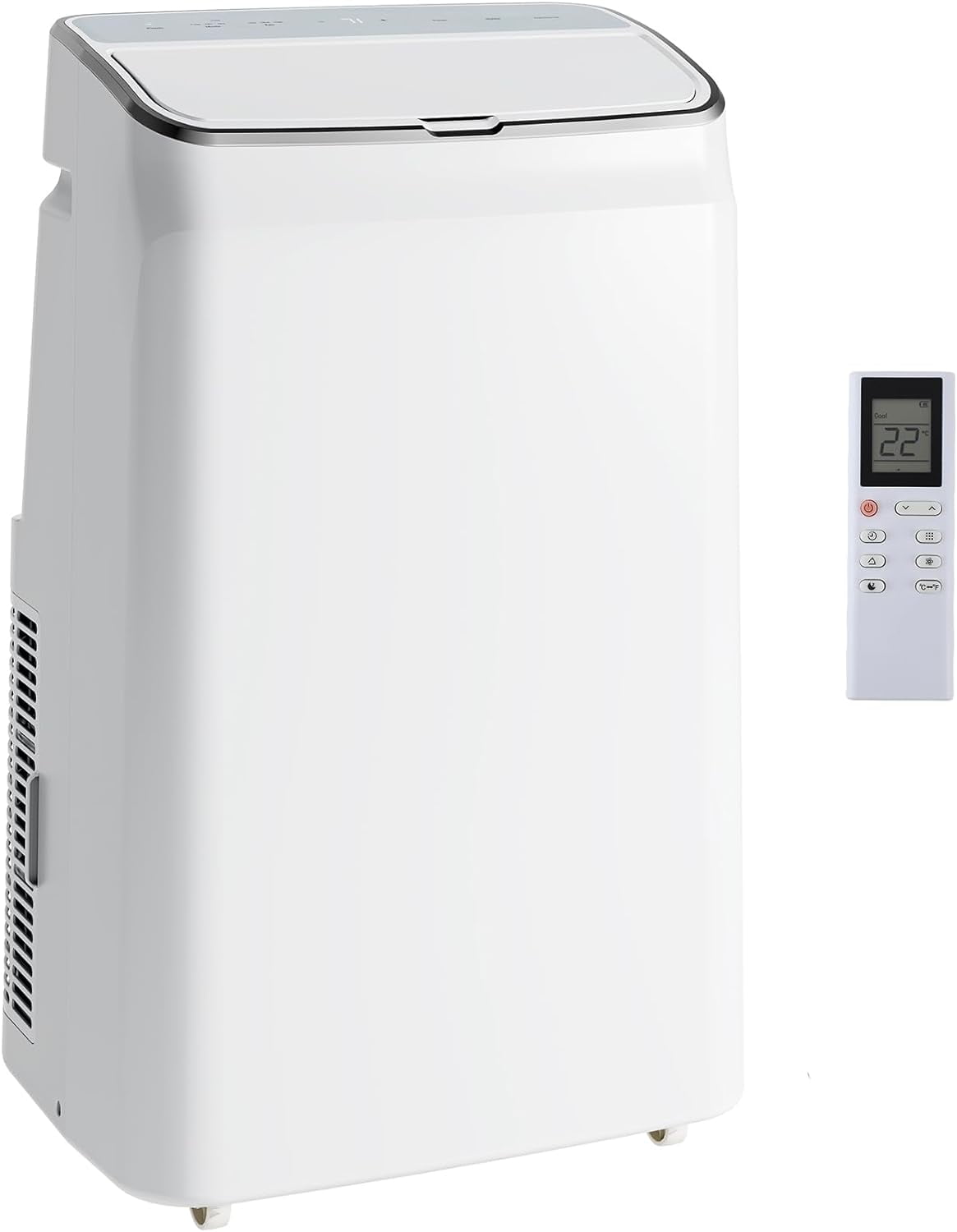 14000Btu Portable AC, 3-in-1 Unit with Remote, Dehumidifier/Fan/Timer ...