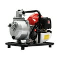 1400W Portable Gas-Powered Water Pump, 1 inch 1.7HP 2Stroke, 6500r/min ...