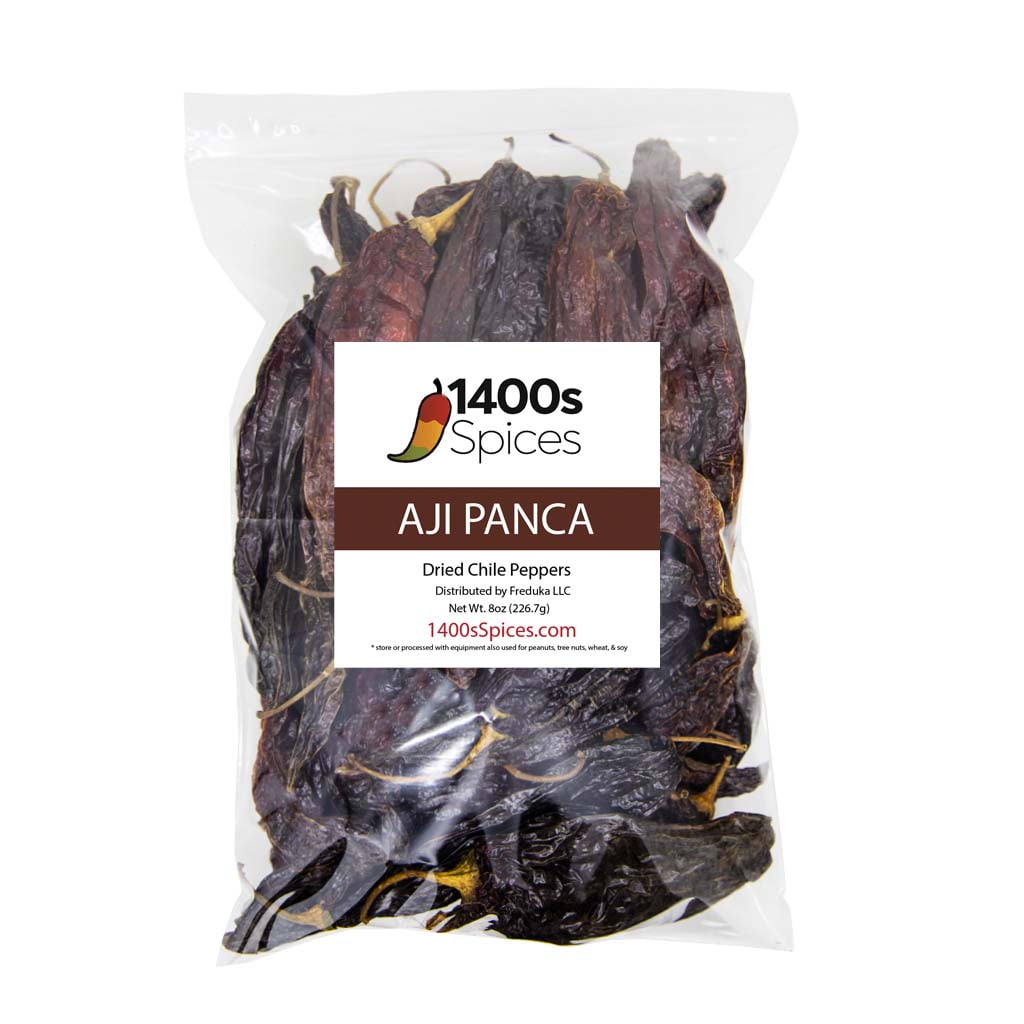 1400s Spices Dried Aji Panca Chili Peppers, 8oz - Walmart.com