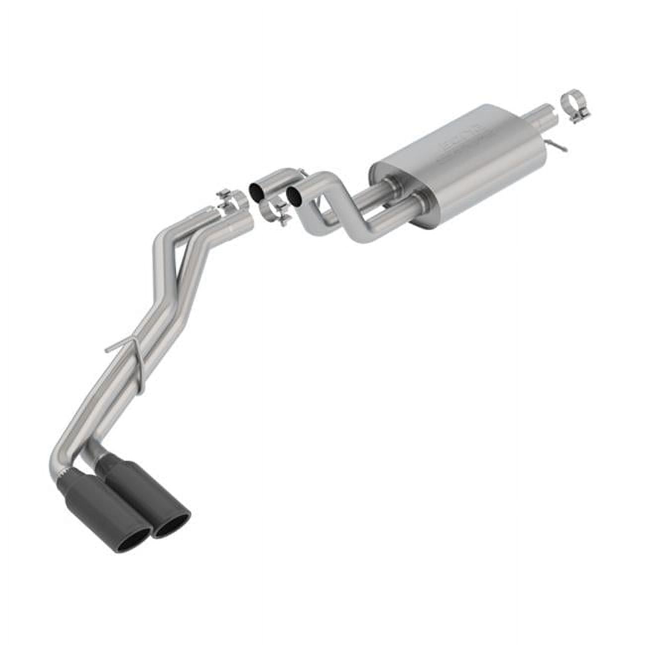 140789BC Lariat 2 Cat-Back Exhaust System with Dual Side Exit for Ford ...
