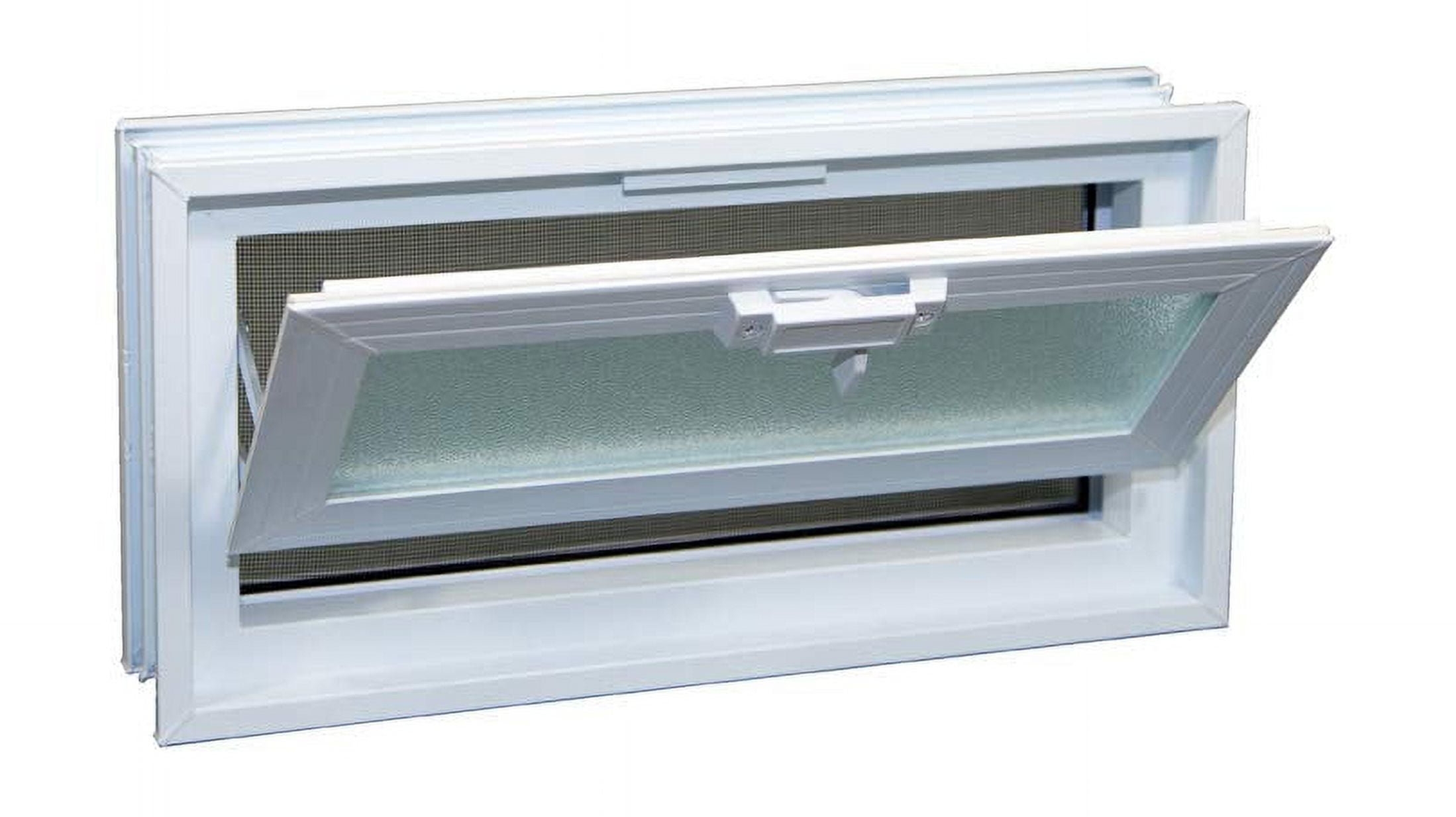 1408 Hopper Vent Window for Glass Blocks, Sheds, Cabins, Tiny Homes ...