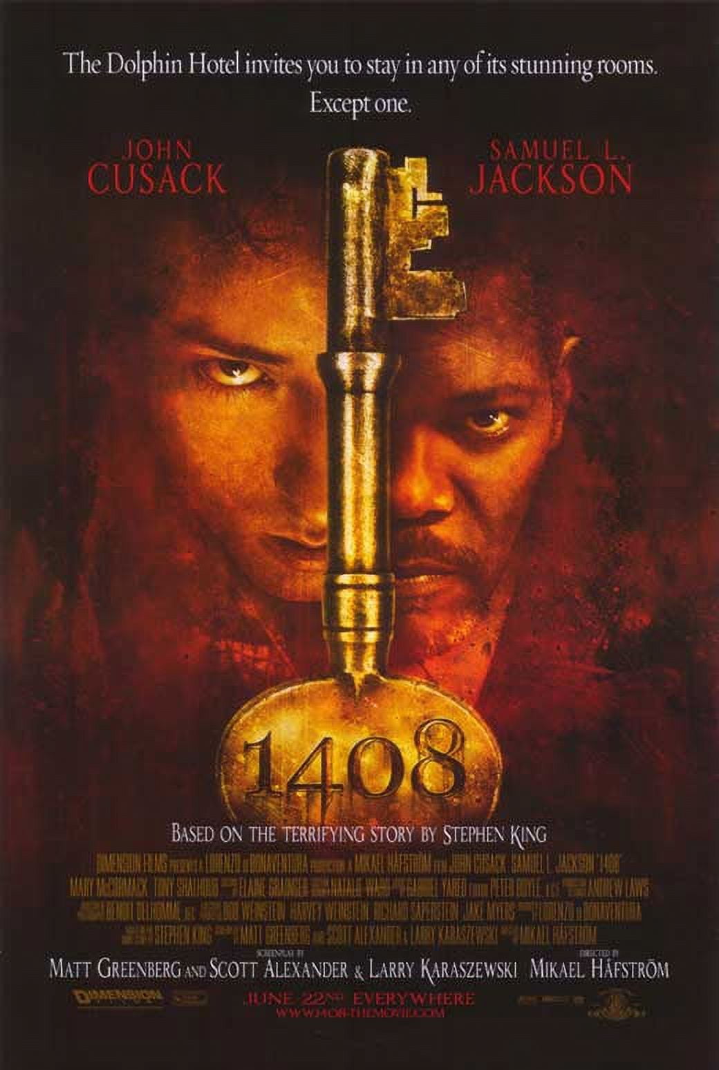 1408 - movie POSTER (Style A) (11" x 17") (2007) - Walmart.com