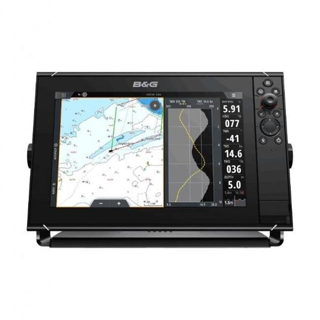 1409002 12 in. Zeus3S MFD US C-Map Touchscreen Display Fish Finder ...
